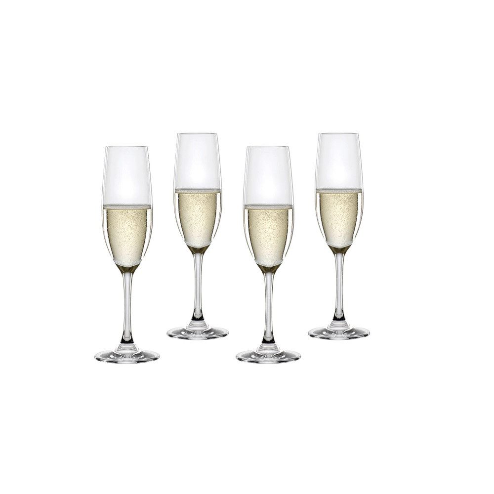 SPIEGELAU Sektglas Spiegelau Winelovers Champagnerflöte 190 ml 4er Set, Glas