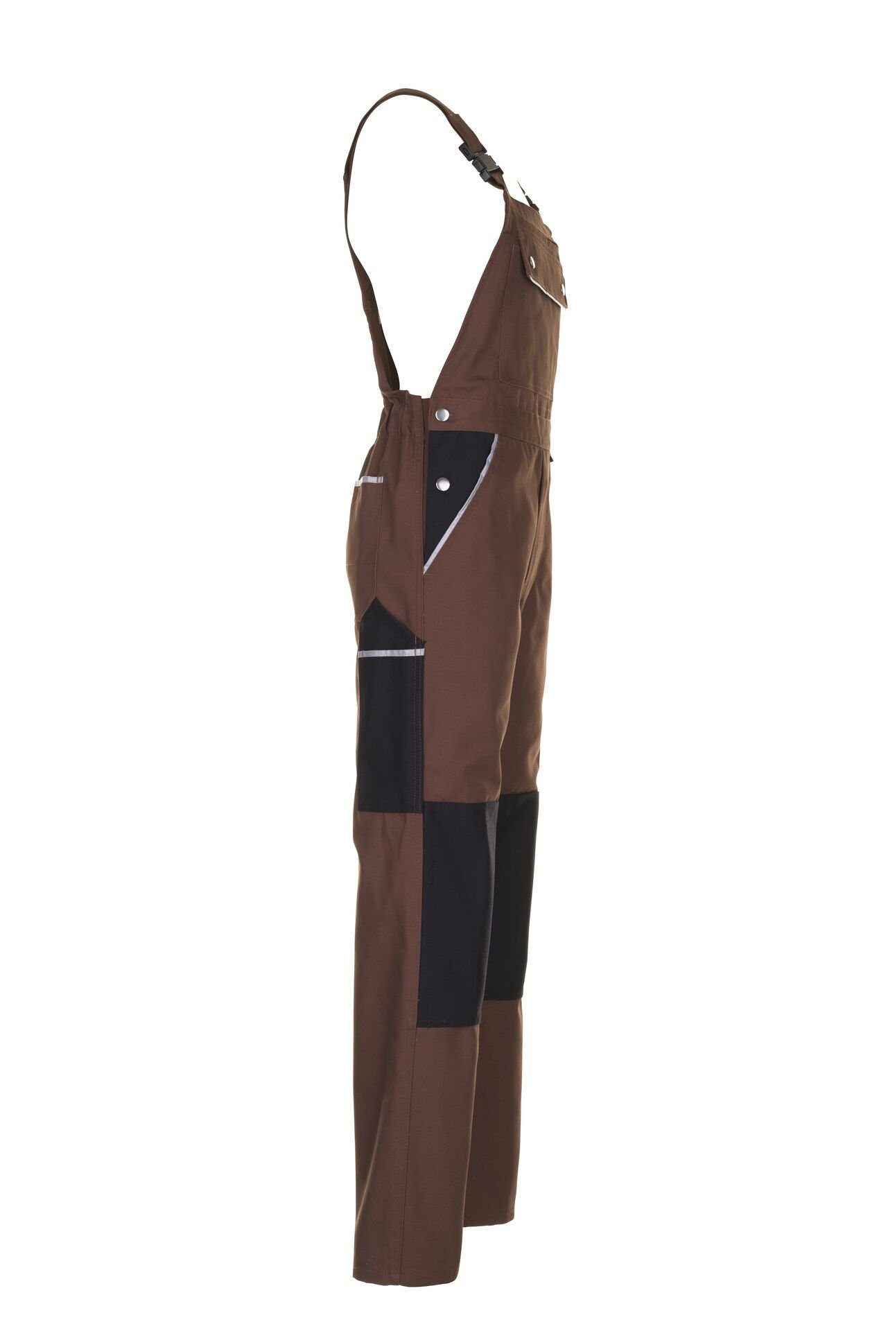 Planam Arbeitslatzhose Latzhose Canvas 320 Braunschwarz Größe 52 1 Tlg