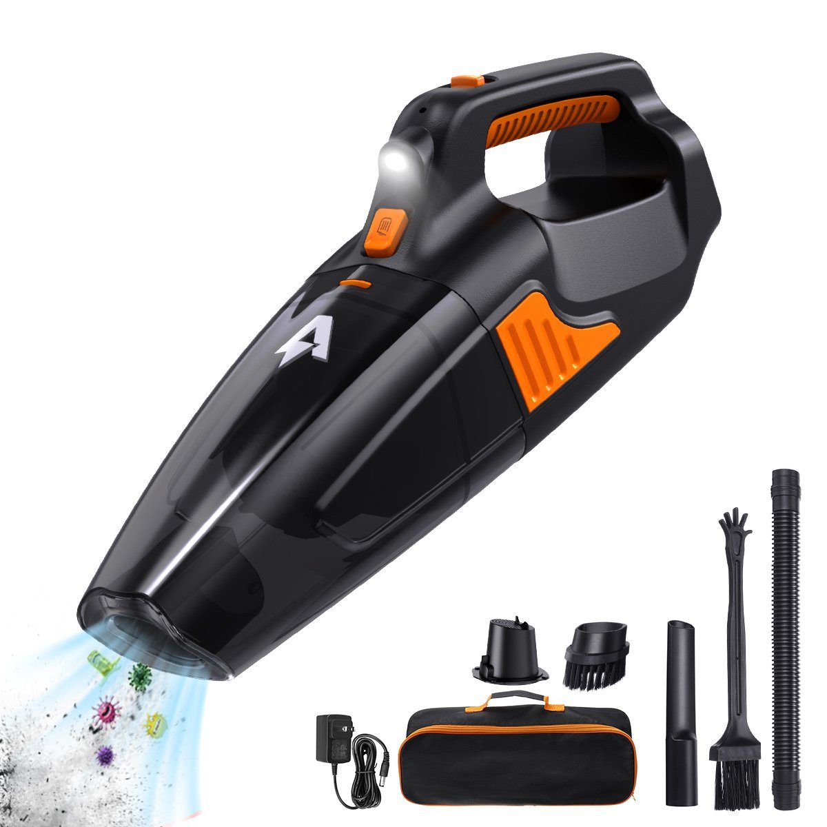 Andeman Akku Handstaubsauger 90w Staubsauger 850015000pa Für Auto Hause