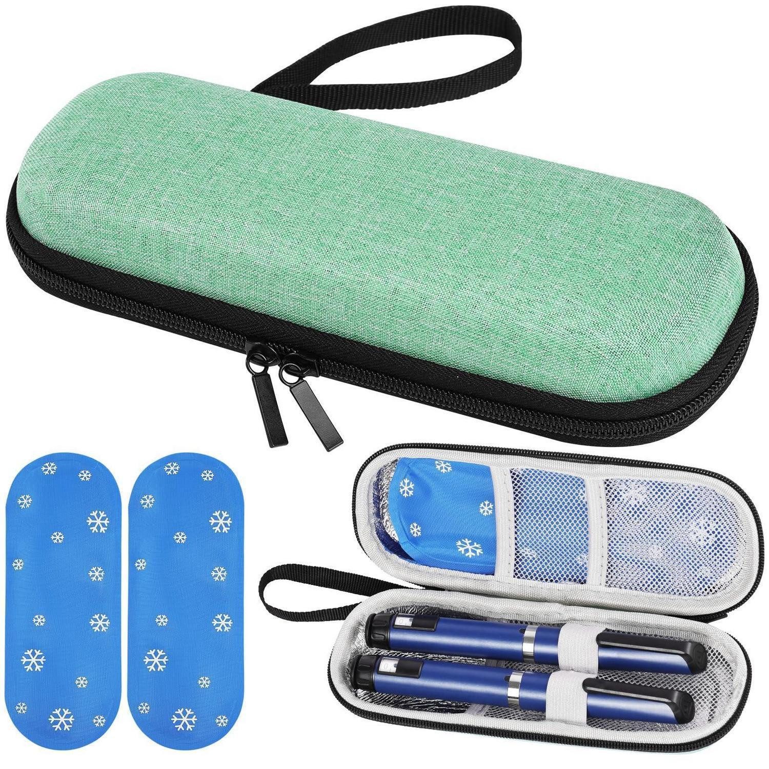 LuxusKollektion Kühltasche Insulin Pen Tasche Kühlakku Isoliertasche ...