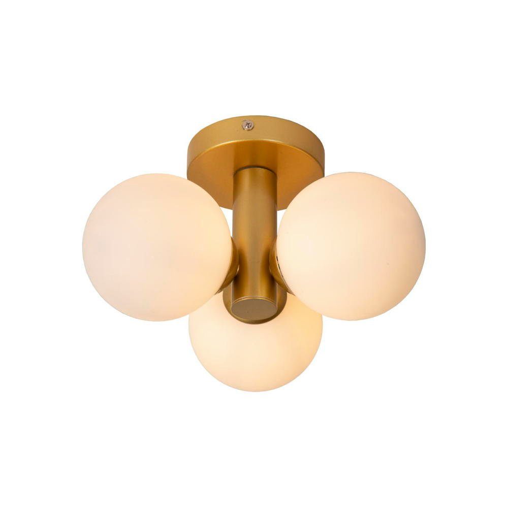 Click Licht Deckenleuchte Deckenleuchte Trudy In Gold Matt Und Weiß G9
