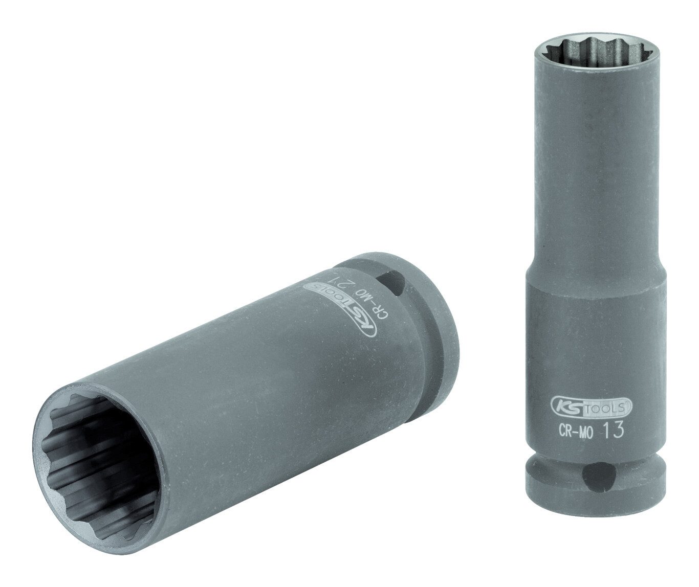 KS Tools Stecknuss, 1/2" 12-kant-Kraft, lang, 28 mm