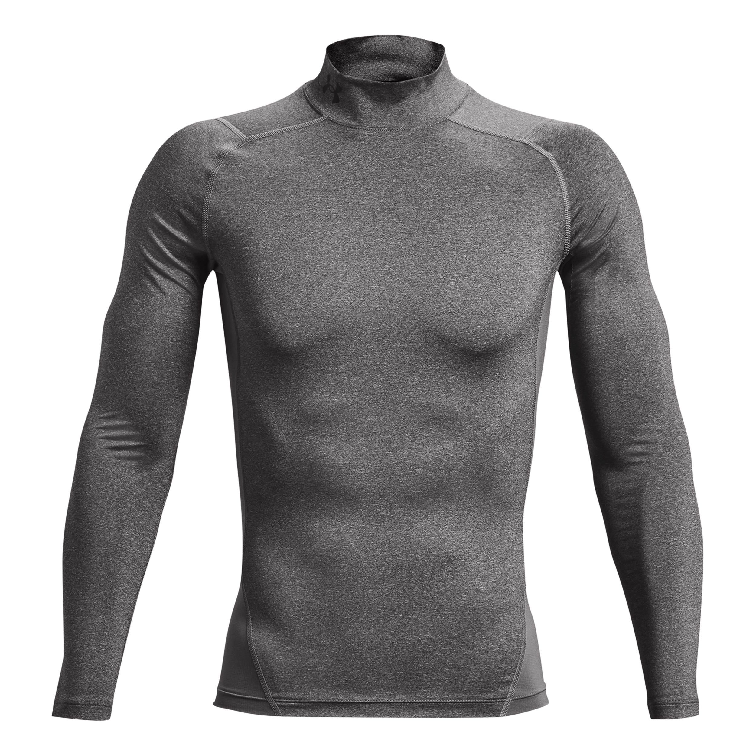 Under Armour® Longsleeve Heatgear Comp Mock Longsleeve, Herren - Longsleeve
