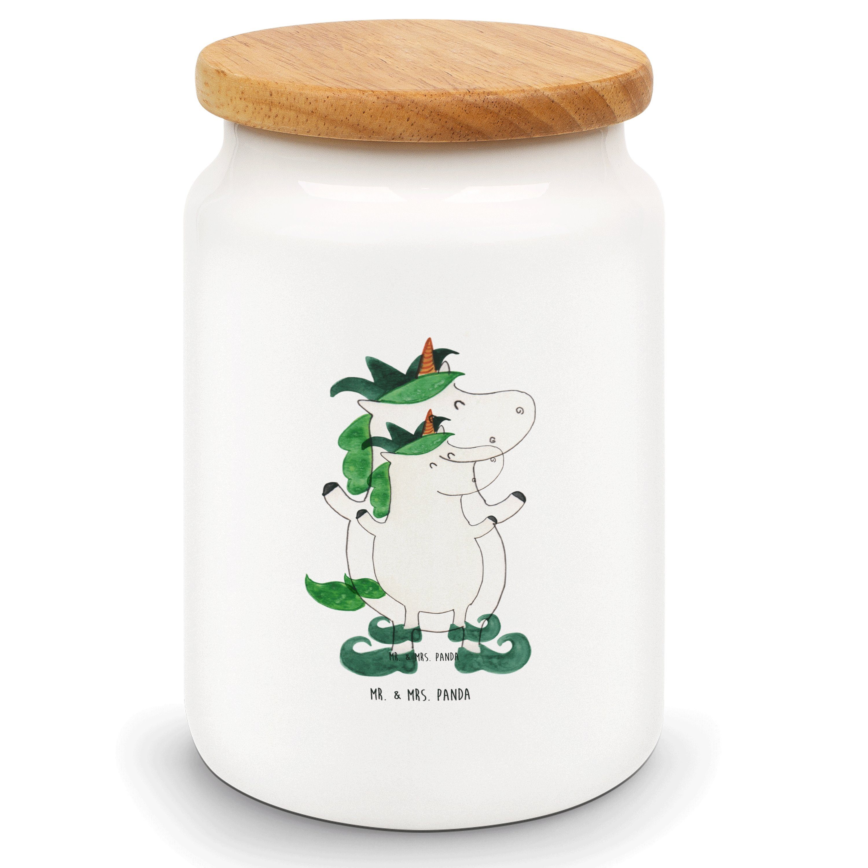 Mr And Mrs Panda Vorratsdose Einhorn Joker Weiß Geschenk Unicorn