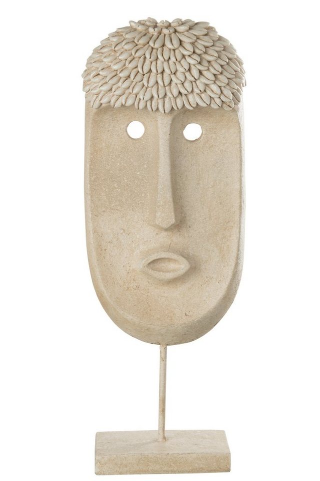 Gilde Dekoobjekt Exquisite Ethnische Masken Im 2er Set Steinresin