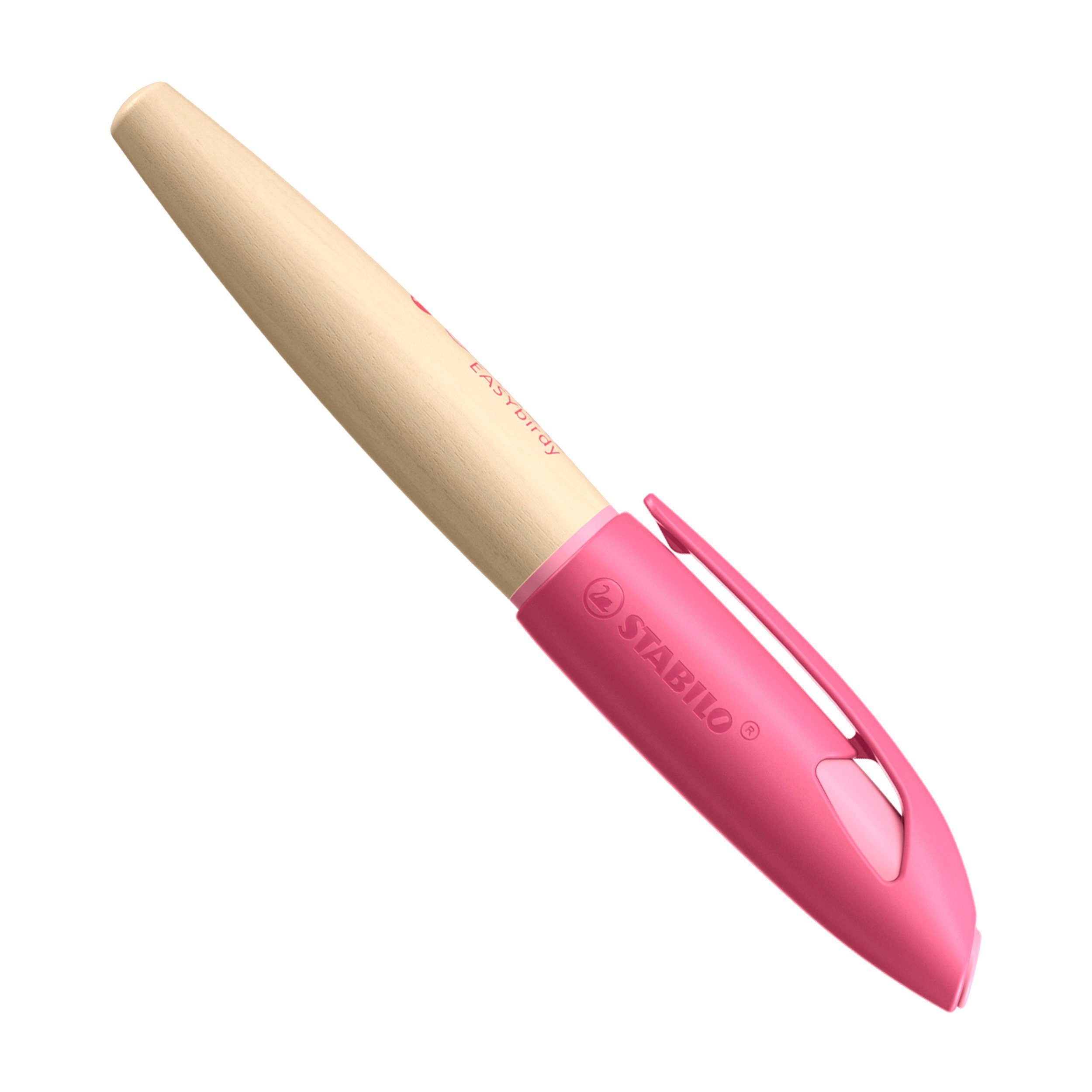 STABILO Füller EASYbirdy Timber Ergonomischer Schulfüller - Feder A ...