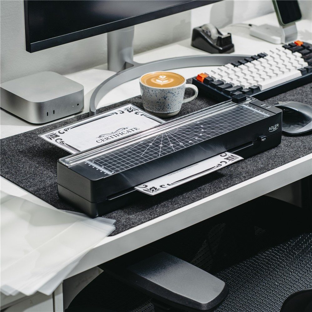 ADLER EUROPE Laminiergerät AD 1042 A3 kompakter Laminator mit ...