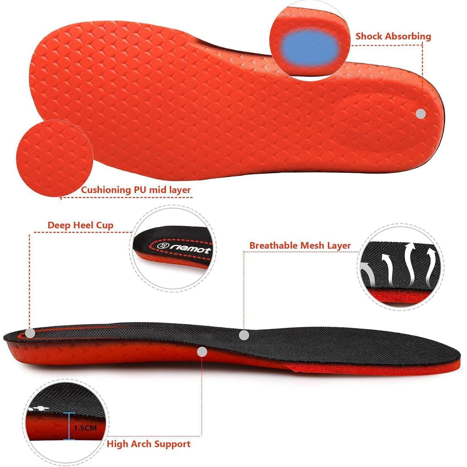 LuxusKollektion Einlegesohlen Einlegesohlen Memory Foam Damen Pu Foam ...