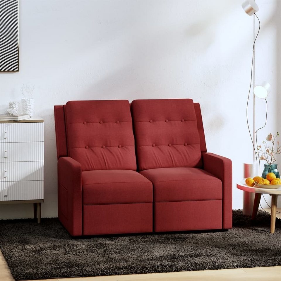 Möbelando Sessel Polle Aus Stoff 100 Polyester Eisen In Weinrot