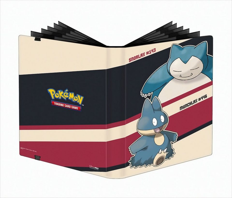 Ultra Pro Sammelkarte Ultra Pro Pokemon Snorlax & Munchlax PRO Binder Ultra Pro Sammelkarte Ultra Pro Pokemon Snorlax & Munchlax PRO Binder
