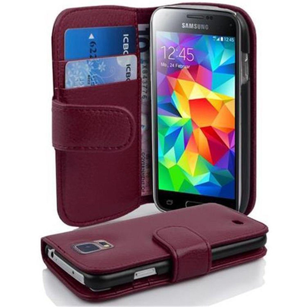 Cadorabo Handyhülle Book Struktur Samsung Galaxy S5 Mini S5 Mini Duos