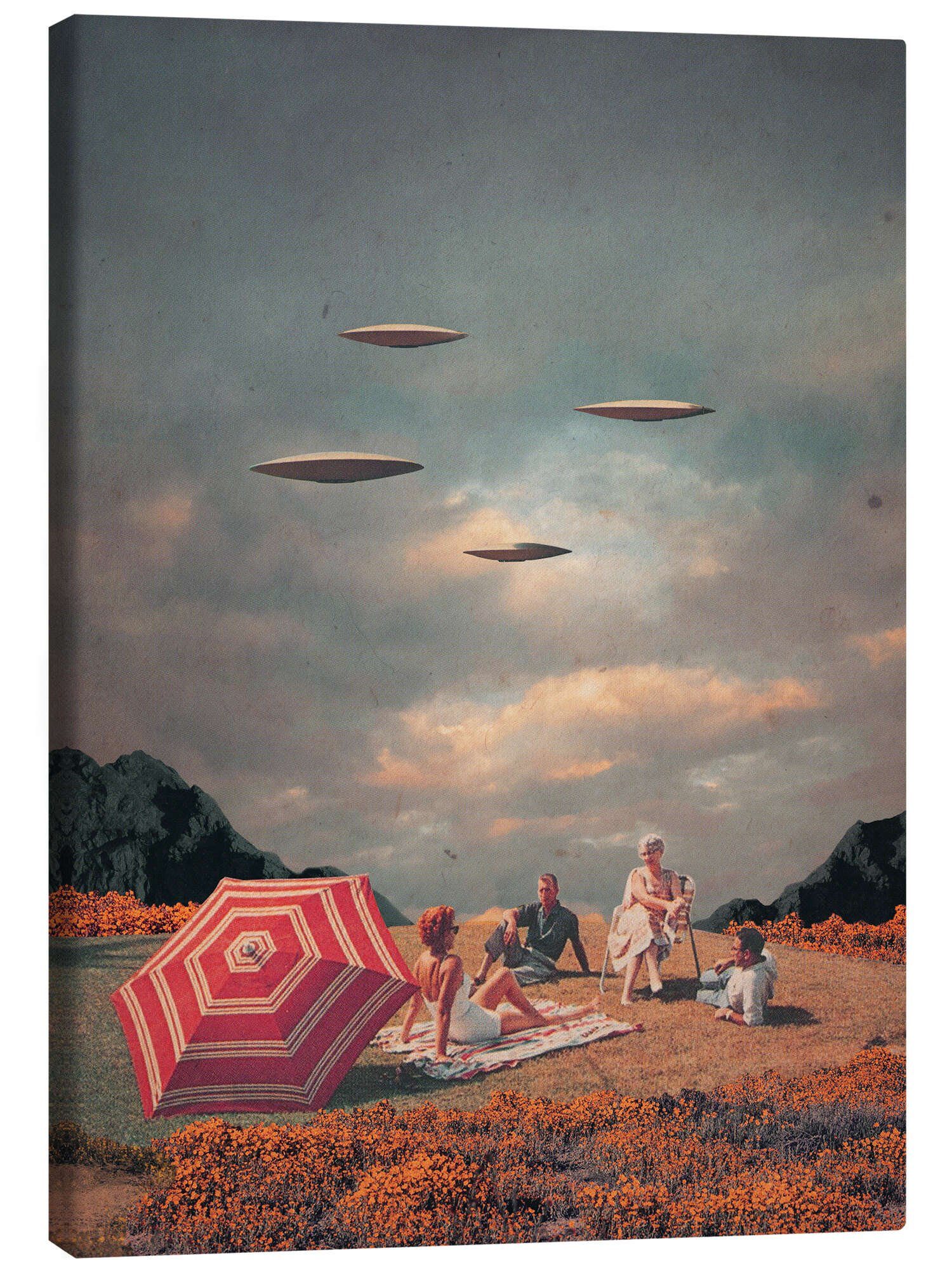 Posterlounge Leinwandbild Frank Moth Tu So Als Wären Sie Nie Gekommen