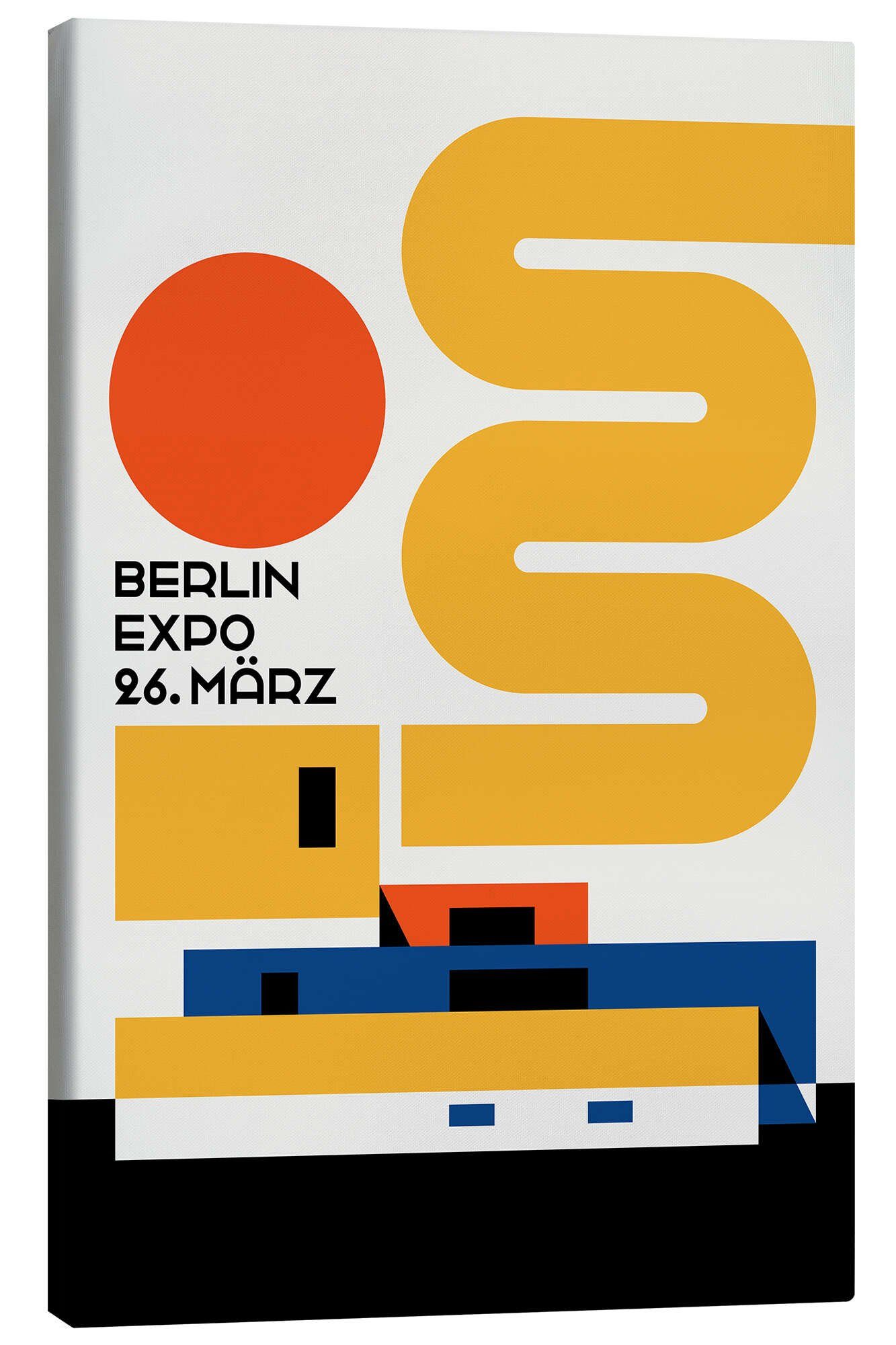 Posterlounge Leinwandbild Bo Lundberg Berlin Expo Büro Mid Century
