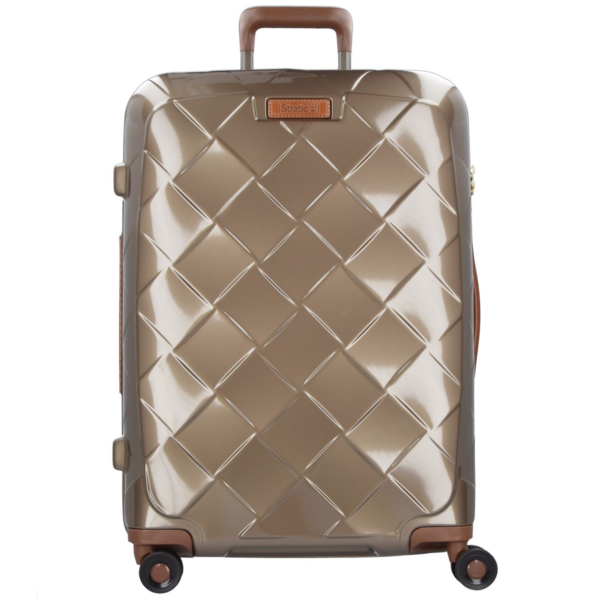 Stratic Hartschalen Trolley Leather And More 4 Rollen Polycarbonat