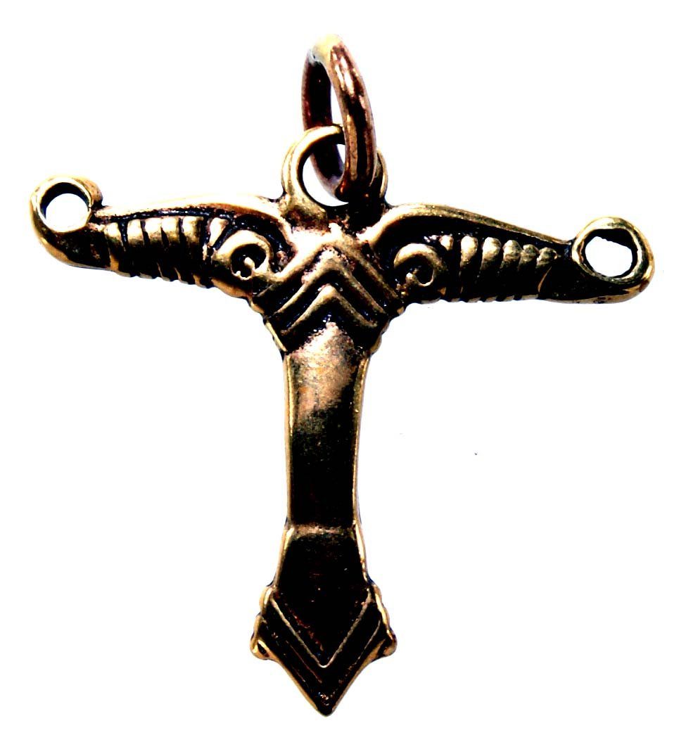 Kiss of Leather Kettenanhänger Irminsul Anhänger Bronze Band Irmensul ...
