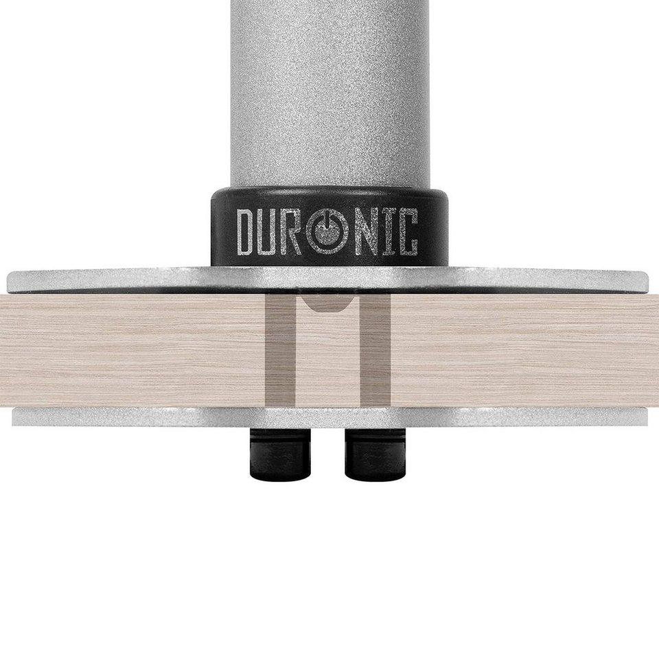 Duronic Monitorständer Dm Gr 01 Sr Grommet Befestigungsplatte Für