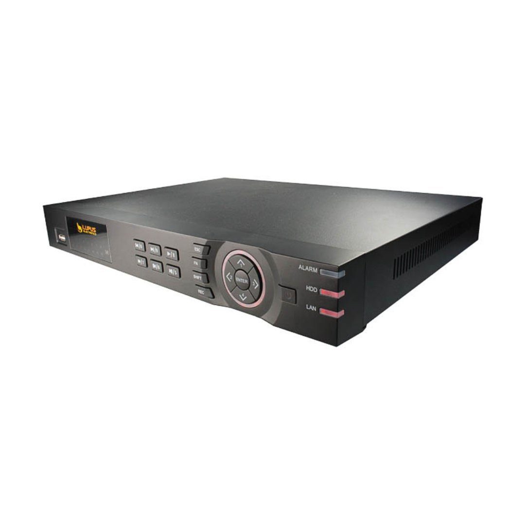 LUPUS ELECTRONICS Lupus - LE 821 für 16 IP- oder Analog-HD Kameras Alarmanlage