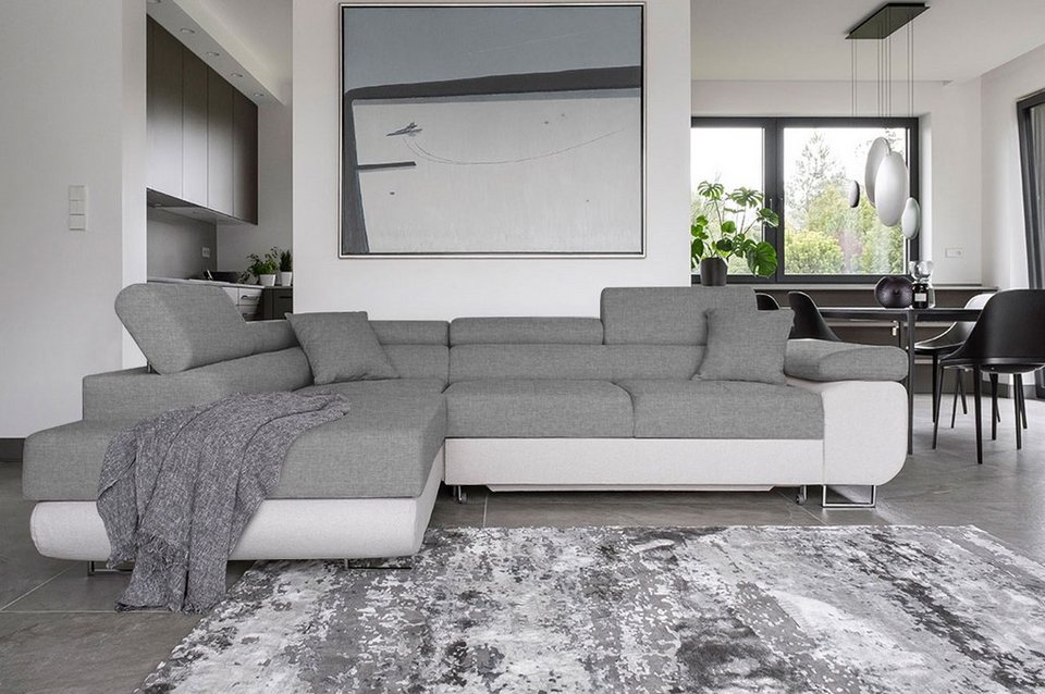 Mf Design Polsterecke Tons Mit Bettfunktion