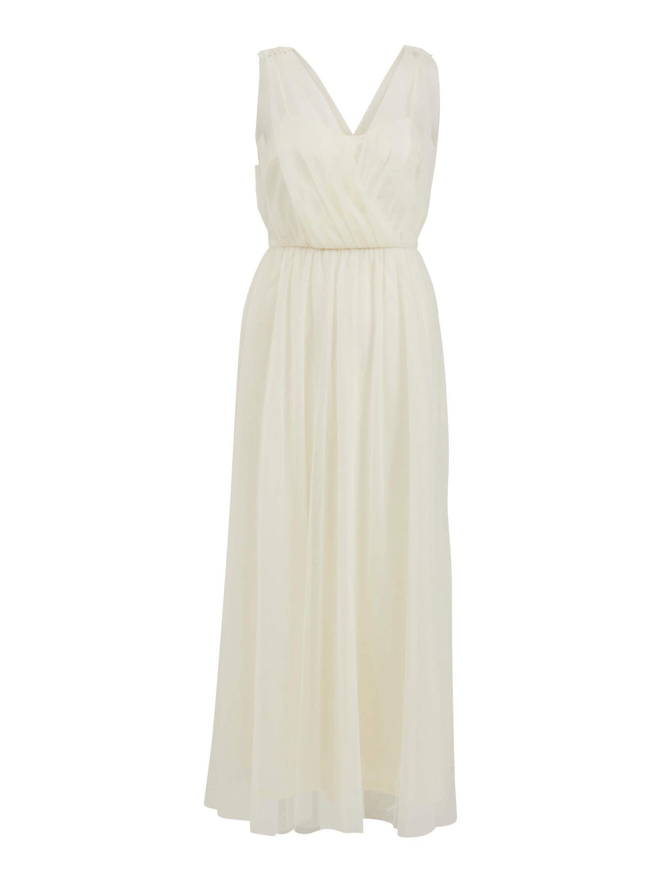 Vila Abendkleid Enrica 1 Tlg Drapiertgerafft Falten Wickel Design
