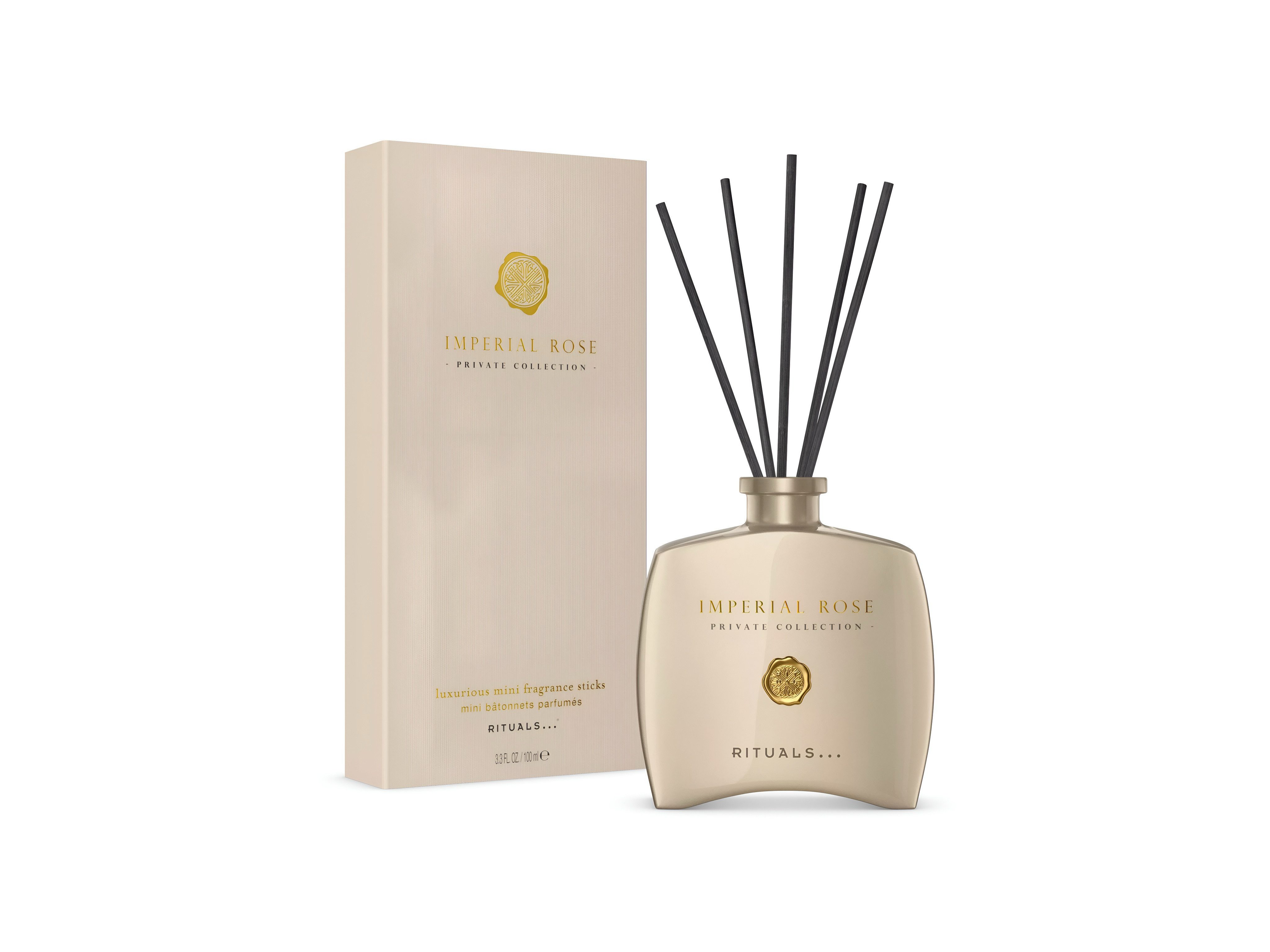 Rituals Duft-Set Duftstäbchen PRIVATE COLLECTION Imperial Rose Raumduft, 2-tlg., Luxuriöse ...