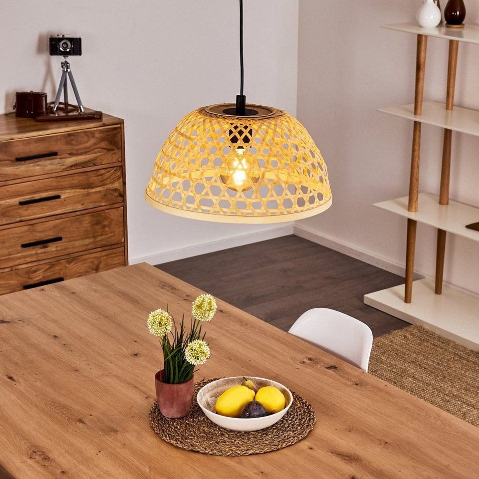 Hofstein Hängeleuchte Boho Chic Hänge Lampen Wohn Schlaf Ess Zimmer