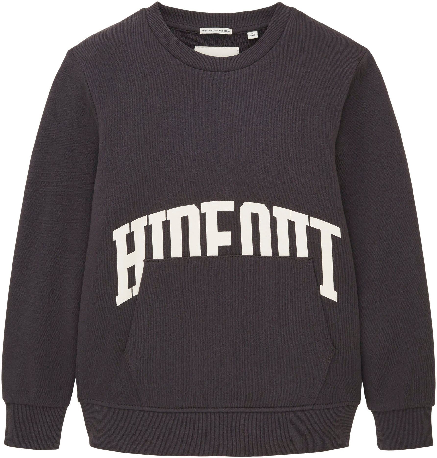 Tom Tailor Sweatshirt Mit Kängurutasche