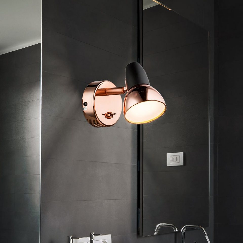 Globo Led Wandleuchte Led Wandlampe Wandstrahler Verstellbarer Spot