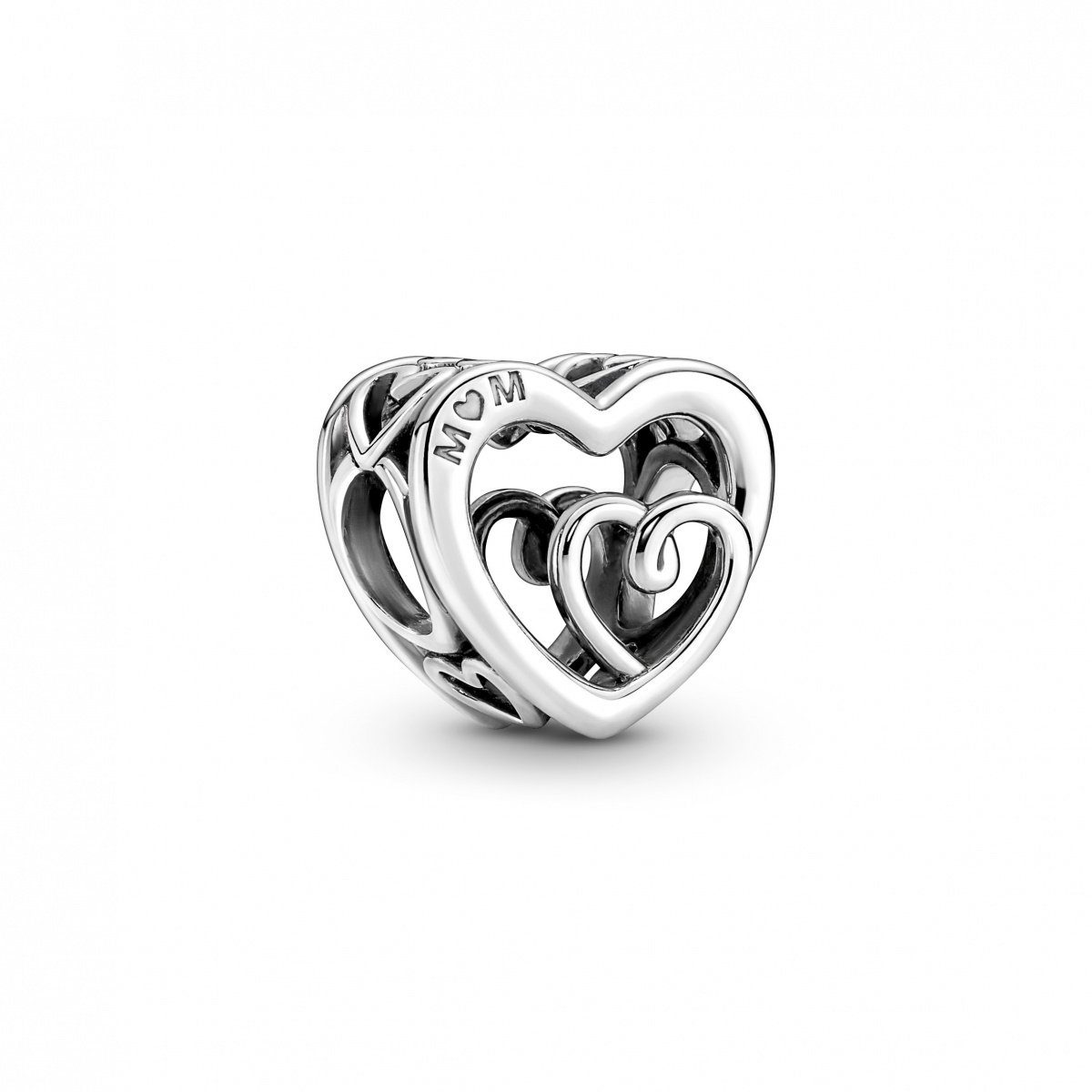 Pandora Charm-Einhänger »Pandora Verschlungene Unendlichkeits-Herzen ...